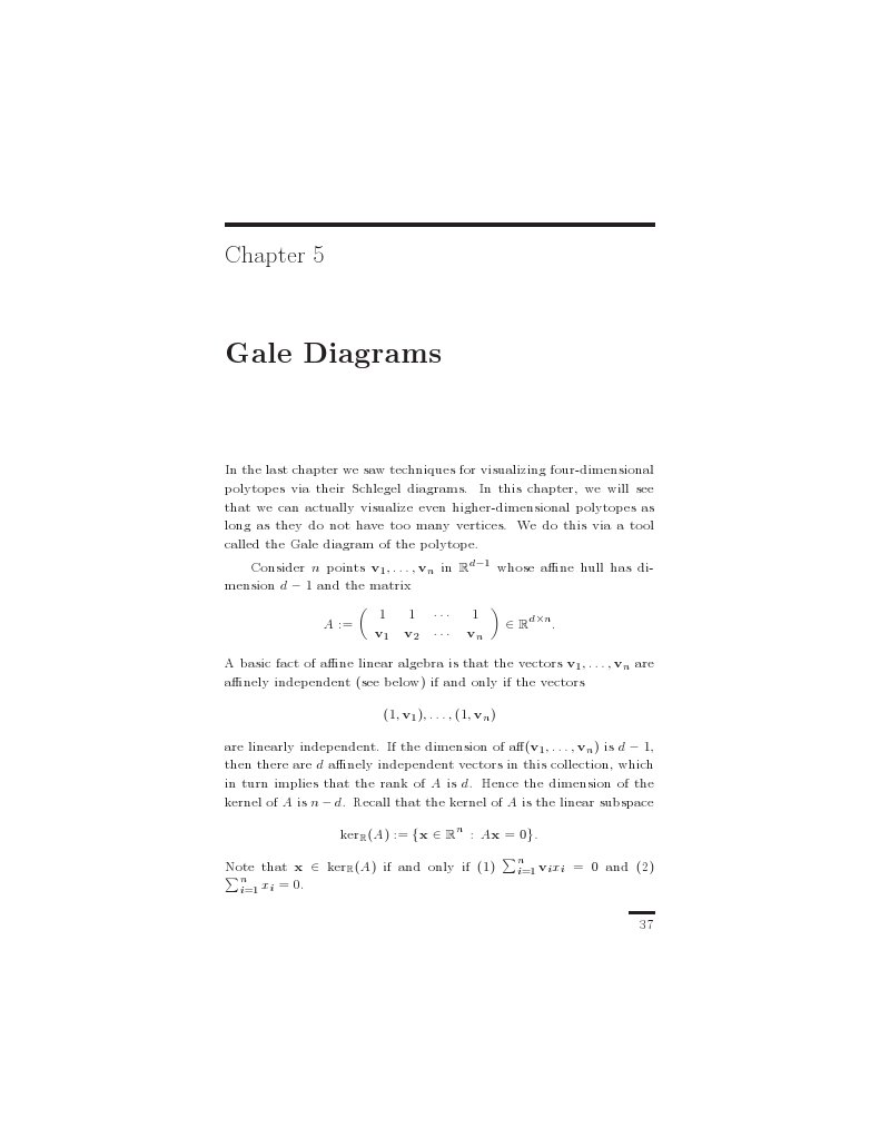 Gale Transform | PDF | Basis (Linear Algebra) | Vector Space