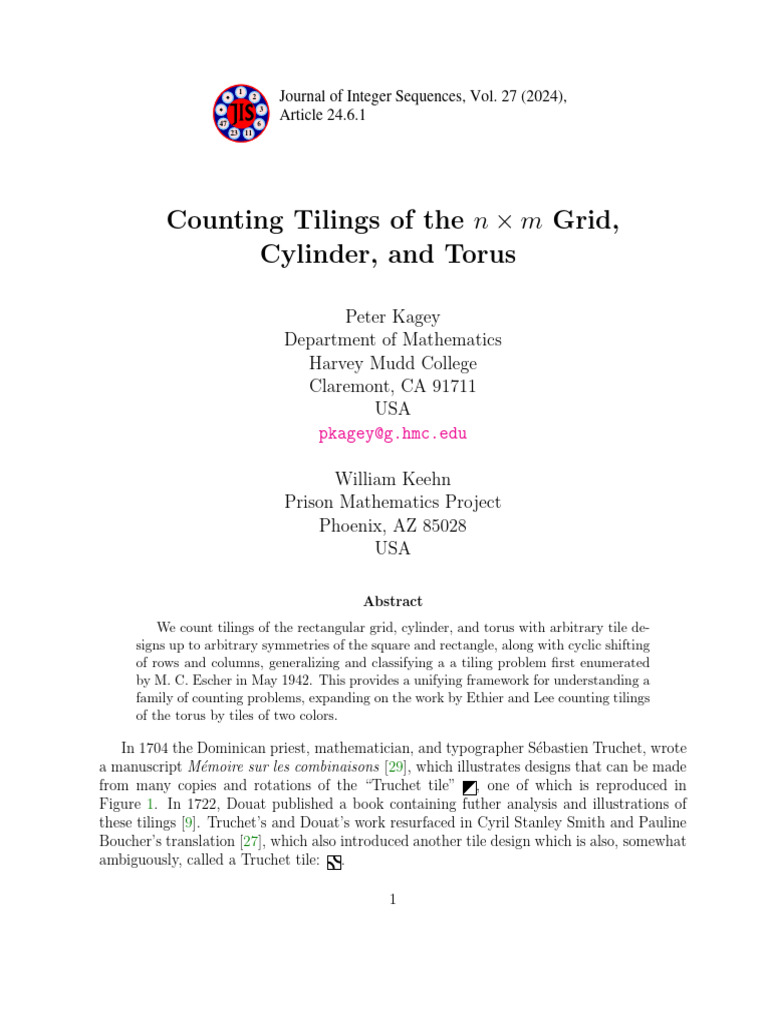 Grid Tiling s | PDF | Group (Mathematics) | Geometry
