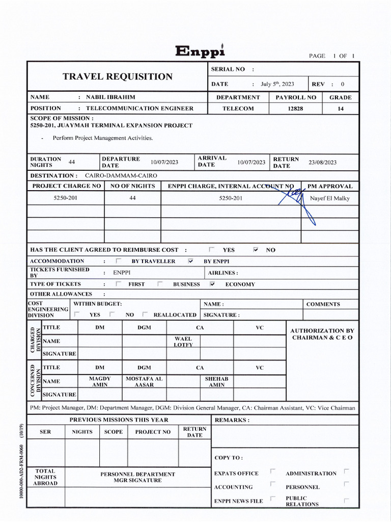 Nabil Ibrahim (10-7) (23-8) Rev.0 | PDF