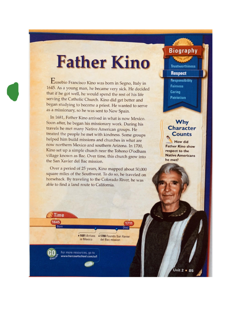 Kami Export - Father Kino Biography Text | PDF