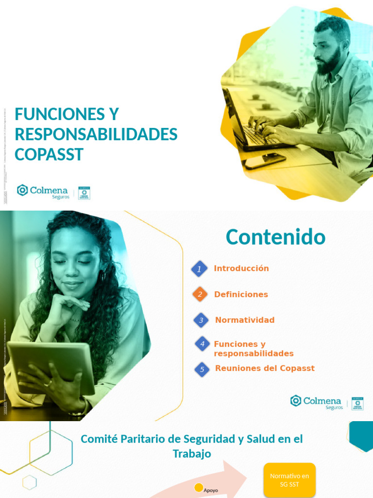 Funciones y Responsabilidades COPASST | PDF | Valores