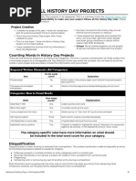 How To Write The Process Paper For NHD | PDF | Bibliography | Annotation