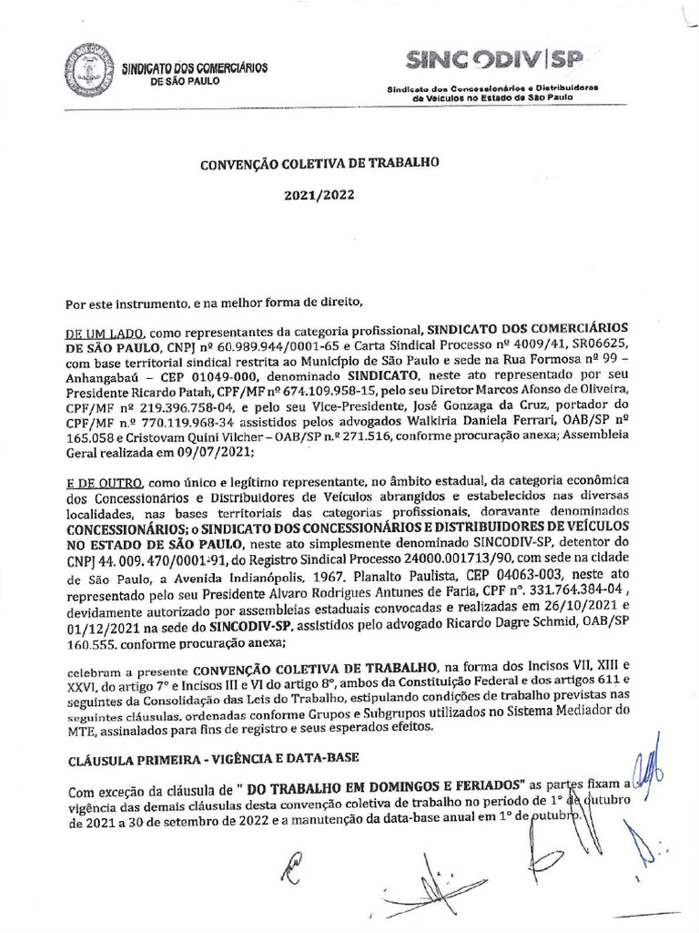 CCT Sincodiv 2021 2022 | PDF