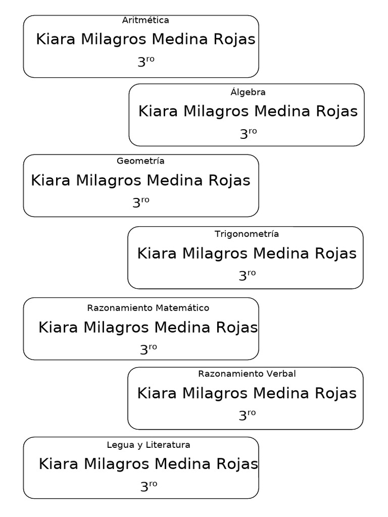 ETIQUETA (3ro_) | PDF