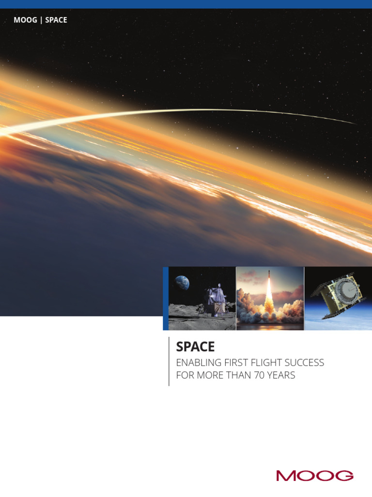 Moog Space Overview Brochure | PDF | Nasa | Spacecraft