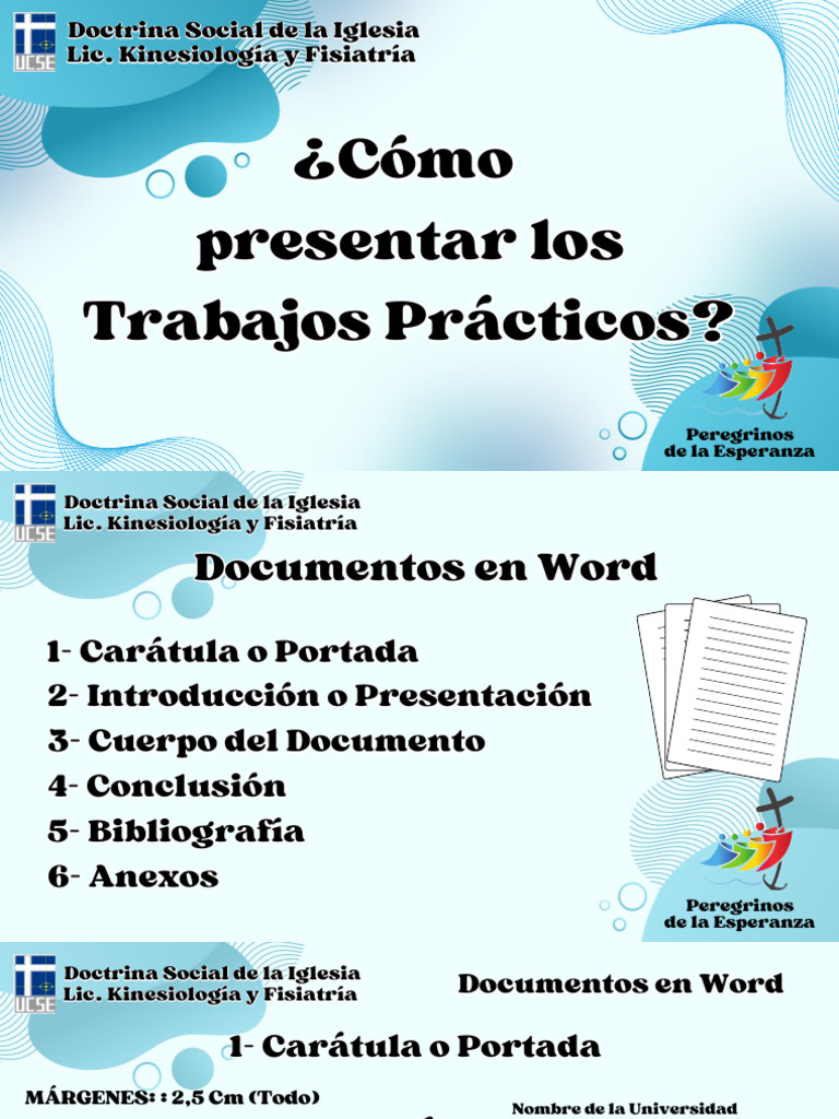 ¿Cómo Presentar Un TRABAJO PRÁCTICO | PDF