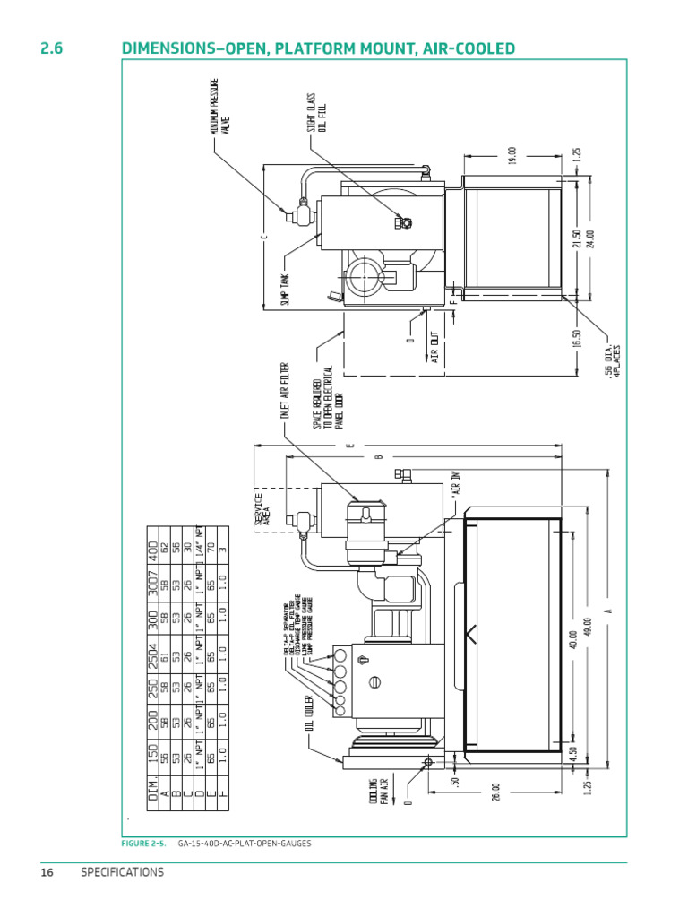 15D-40D Platform Mount Drawing | PDF