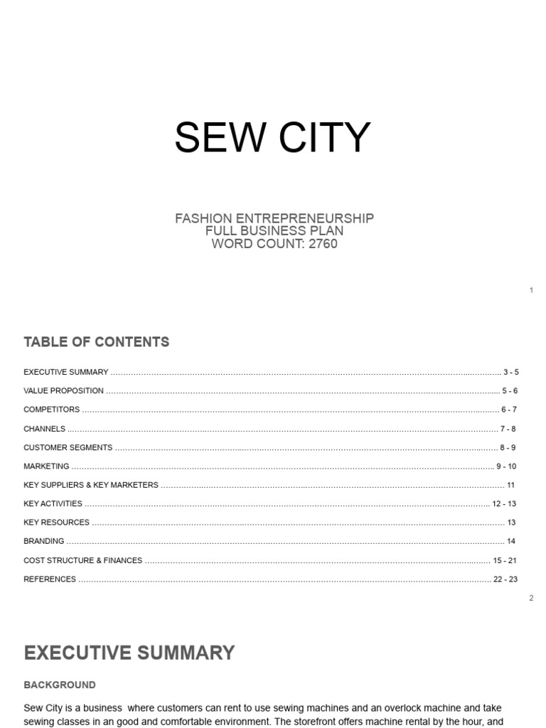 Sew City: Sewing Classes & Machine Rental | PDF | Sewing | Brand