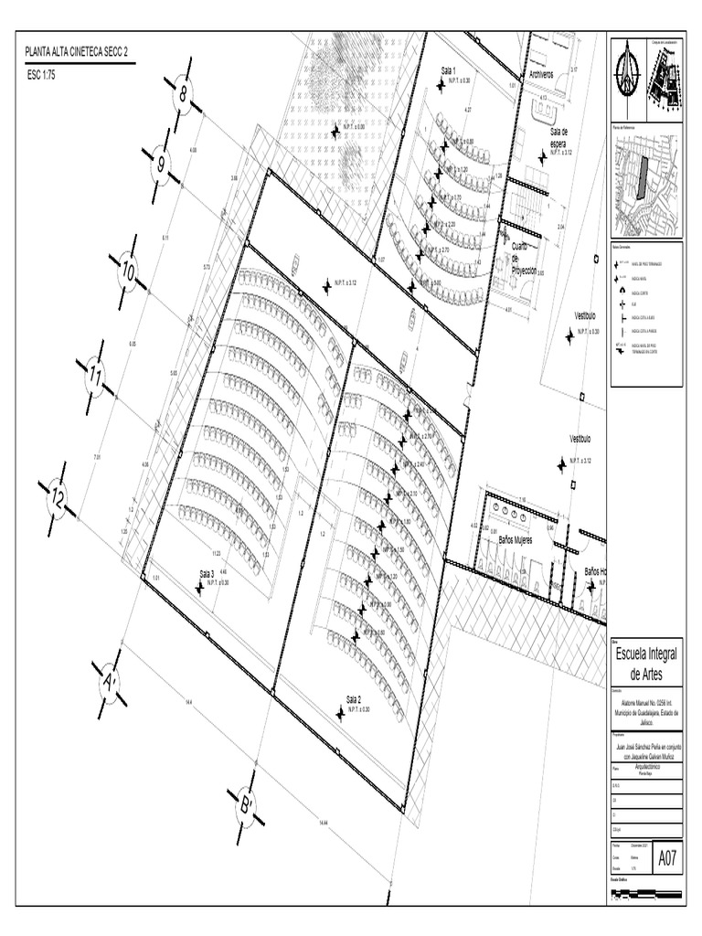 Planta Alta S2 Cineteca - SSPJ - 20241212 | PDF