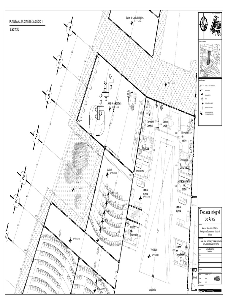 Planta Alta S1 Cineteca - SSPJ - 20241212 | PDF