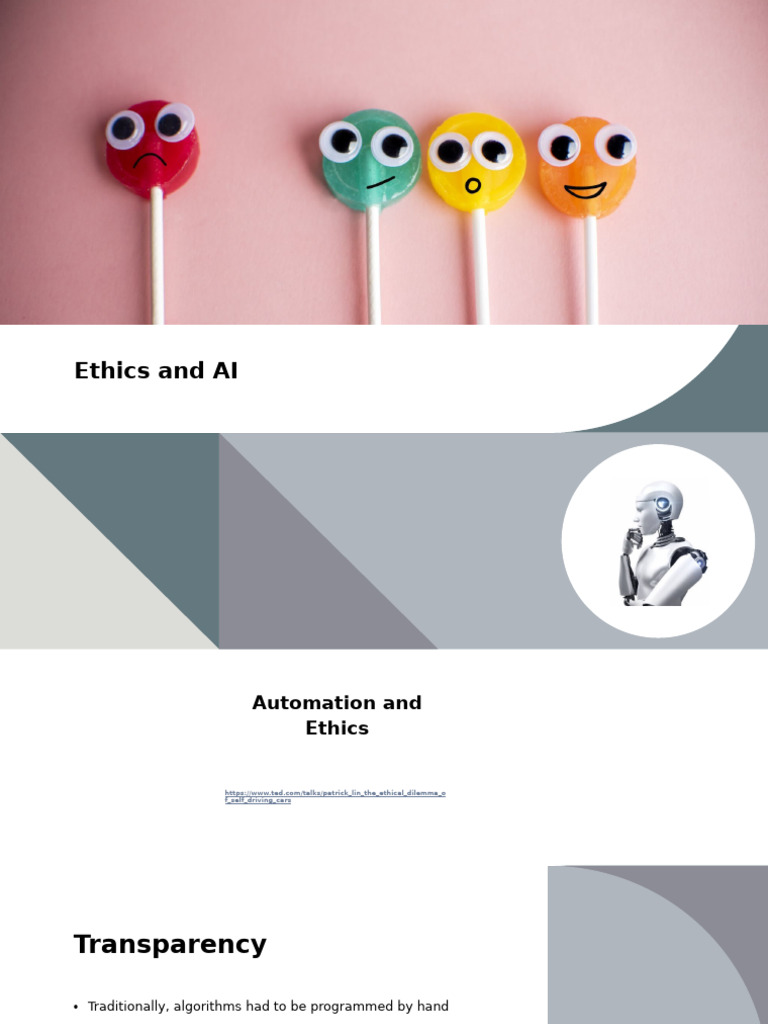 Lesson 14 Ethics and AI | PDF | Artificial Intelligence | Intelligence ...