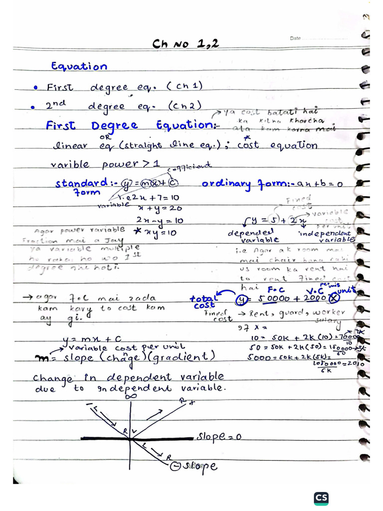 Prc 2 QMT chap 1,2 | PDF