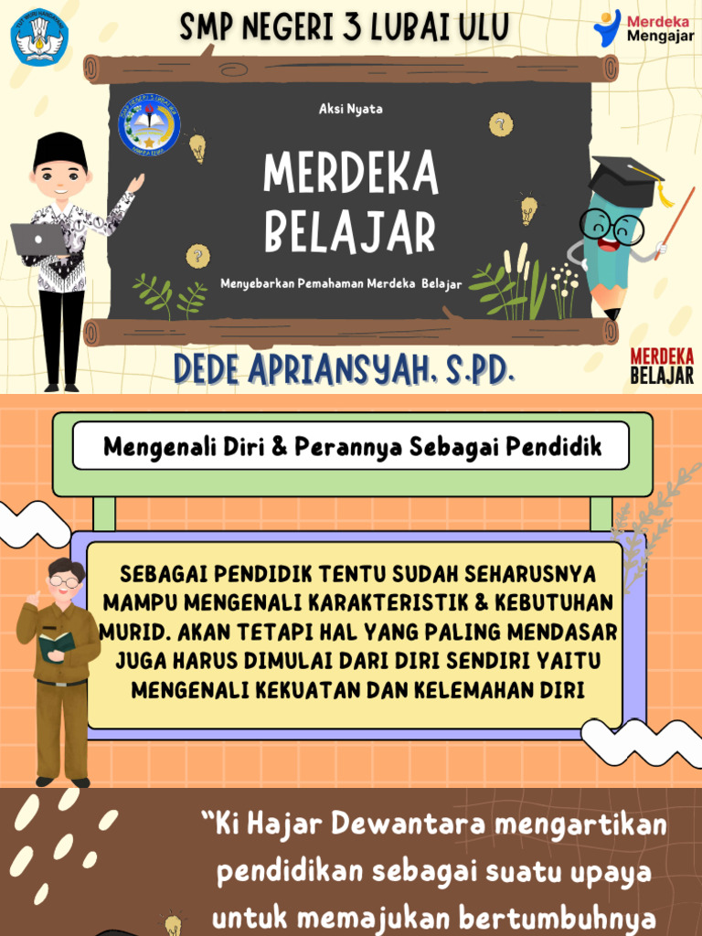Peran Guru dalam Merdeka Belajar | PDF
