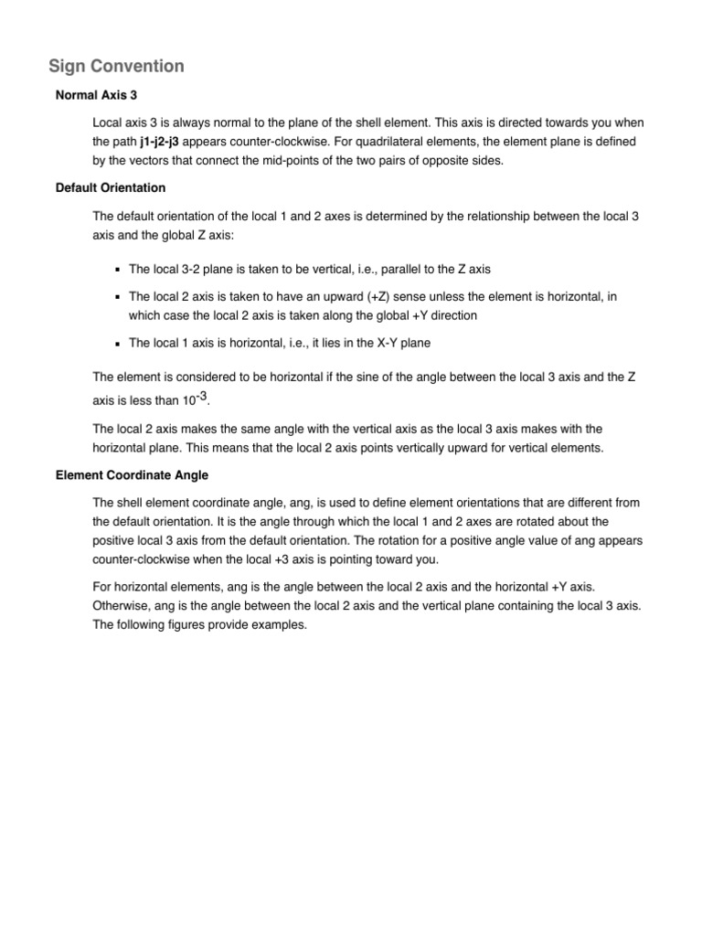 Sign Convention | PDF