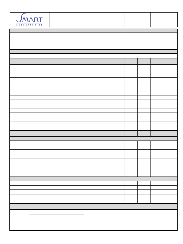 FOR-GH-017 Lista de Documentos de Ingreso Smart | PDF