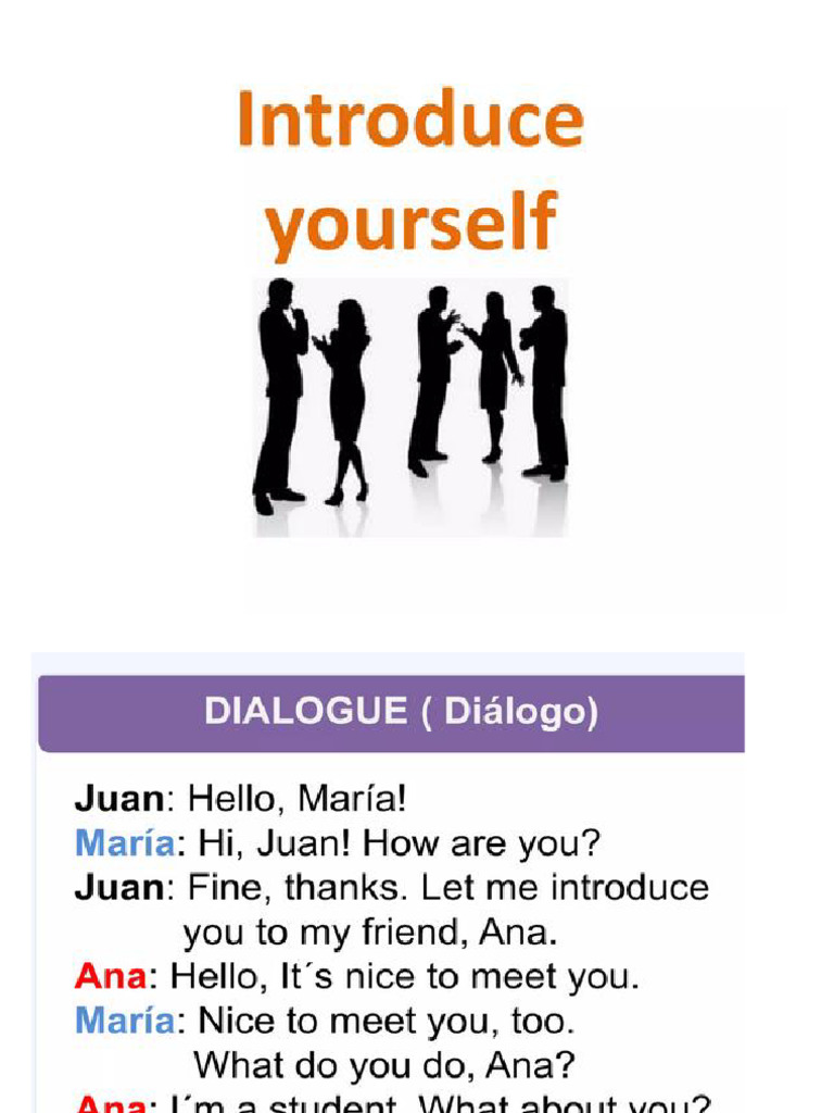 Introduce Yourself | PDF