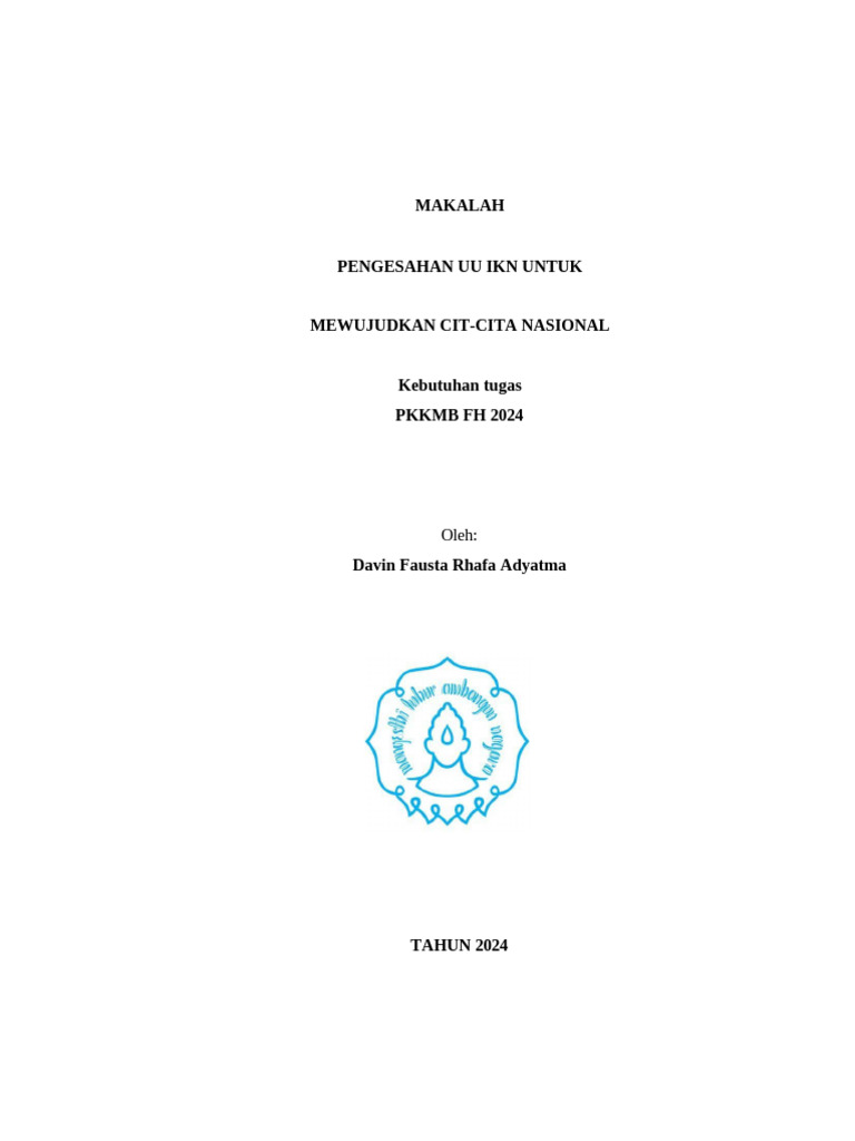 Makalah - Davin Fausta R A | PDF