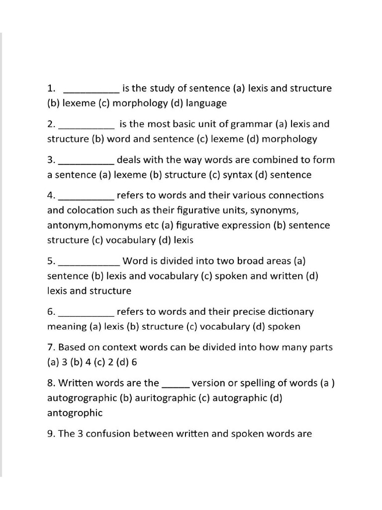 GST111 Exam Question | PDF