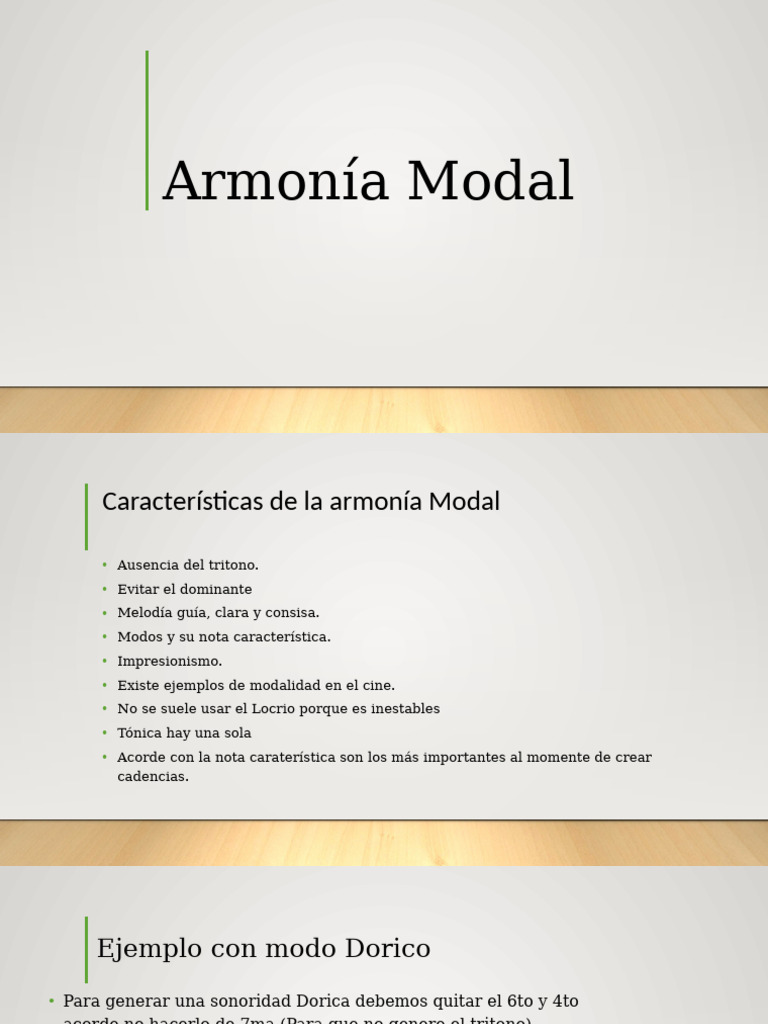 Armonia Modal | PDF