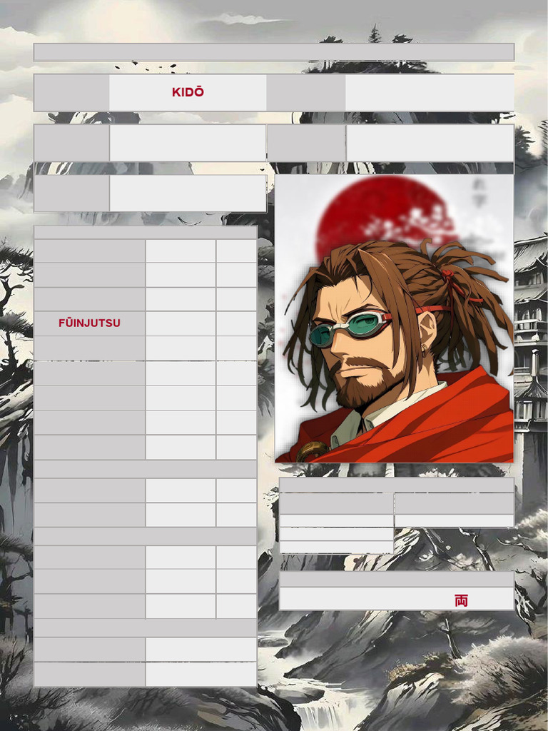 LEANDRO - NOVA FICHA DE PERSONAGEM | PDF