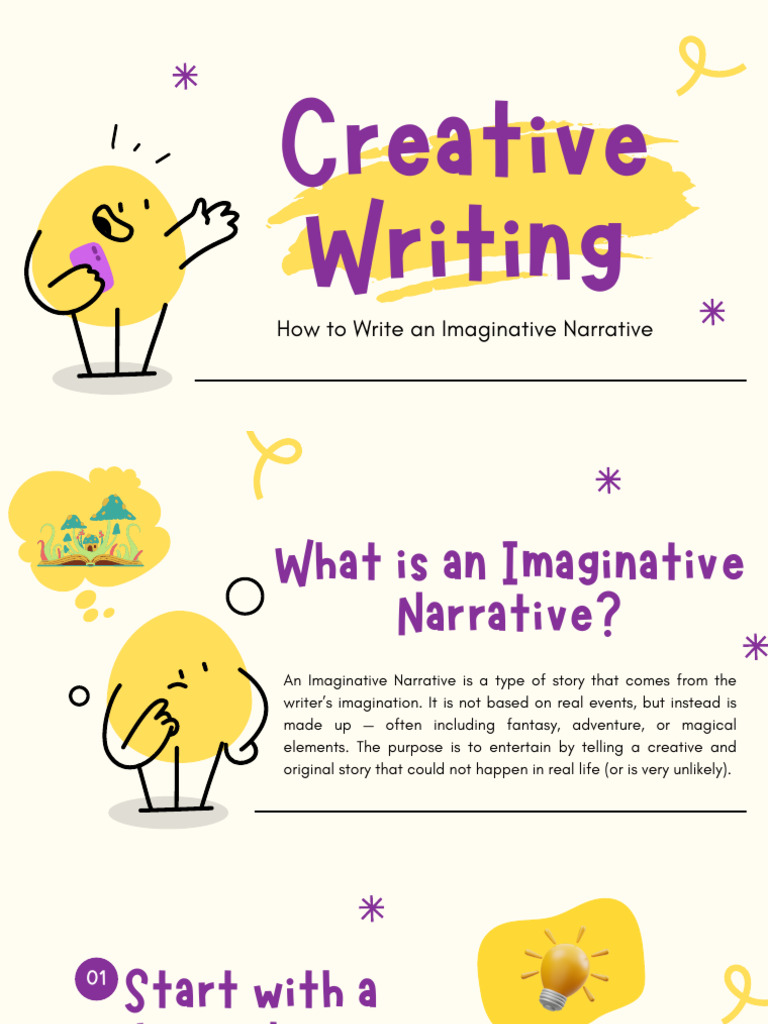 Creative Writing Presentation | PDF | Narrative | Thought