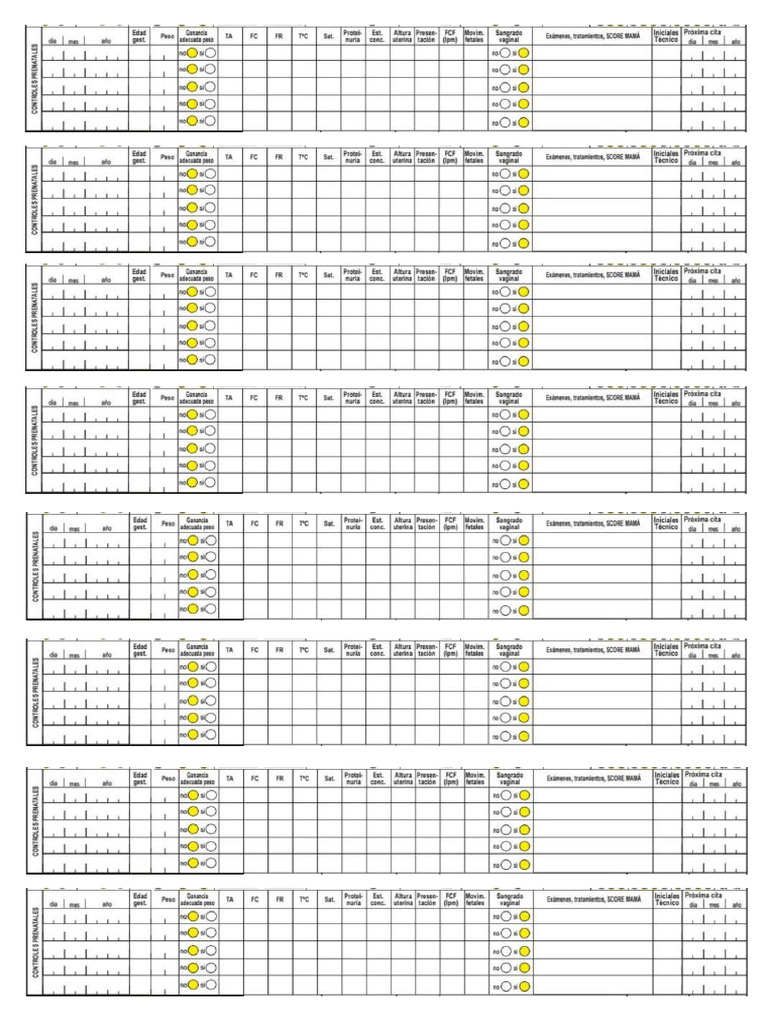 Solo Control Prenatal 051 | PDF