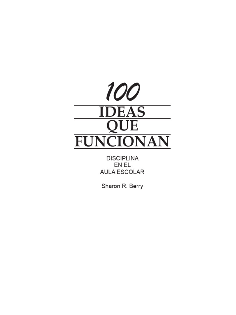 100 Ideas | PDF | Comportamiento | Amor