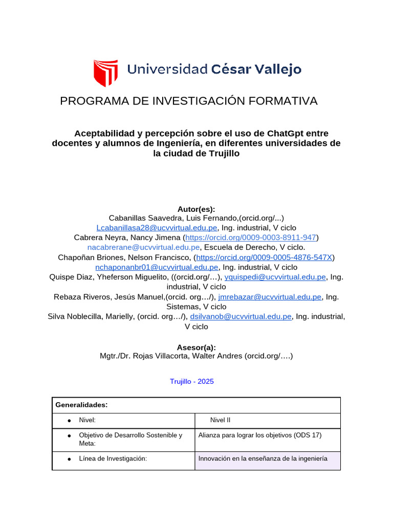 Esquema TIF Del Nivel II | PDF | Inteligencia artificial | Inteligencia (IA) y semántica
