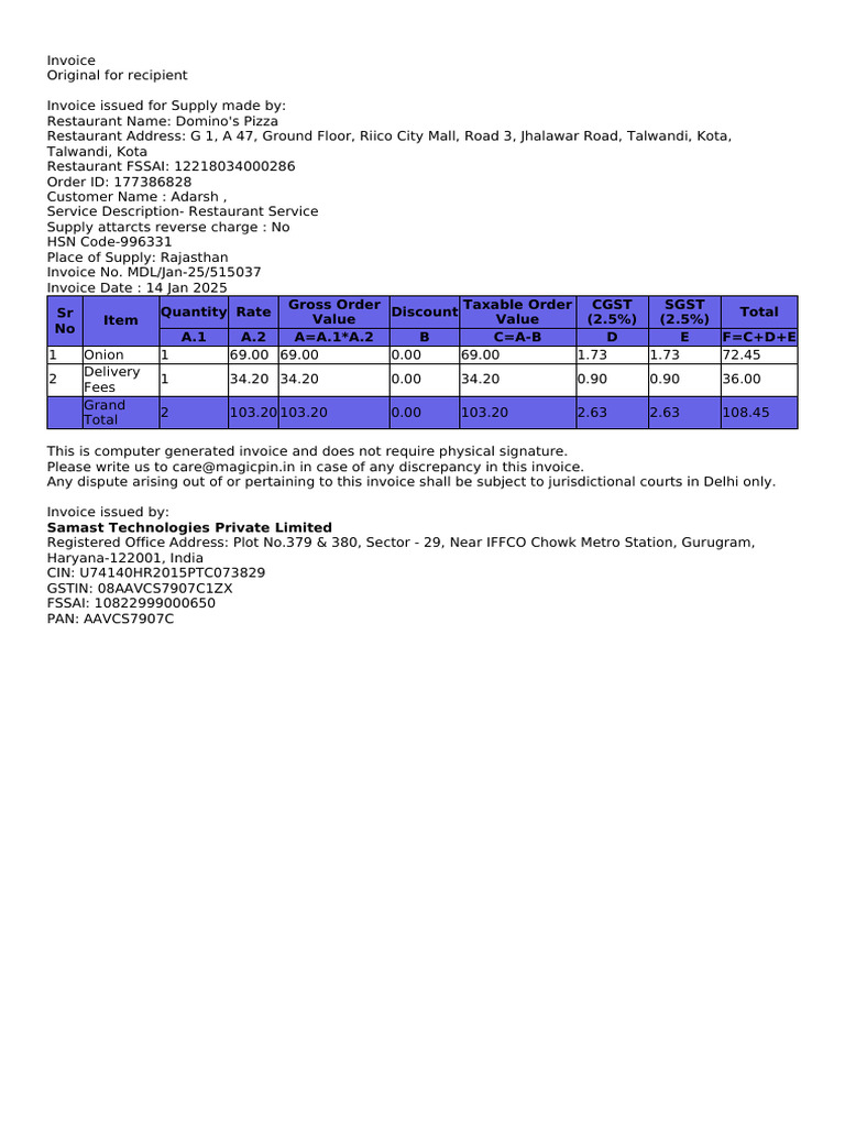 magicpin_invoice | PDF