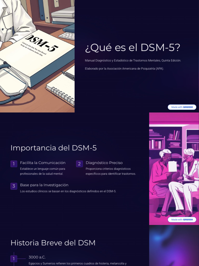 Guía Completa sobre el DSM-5 | PDF | Manual Diagnóstico y Estadístico ...