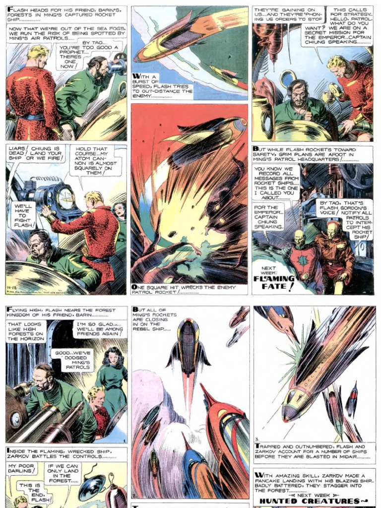 Flash Gordon S008-Forest Kingdom (18 Oct 1936 - 31 Jan 1937) | PDF