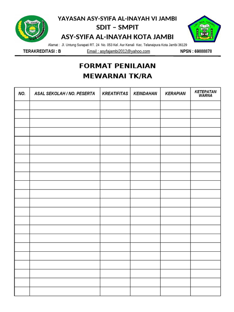 ASTAC MEWARNAI | PDF