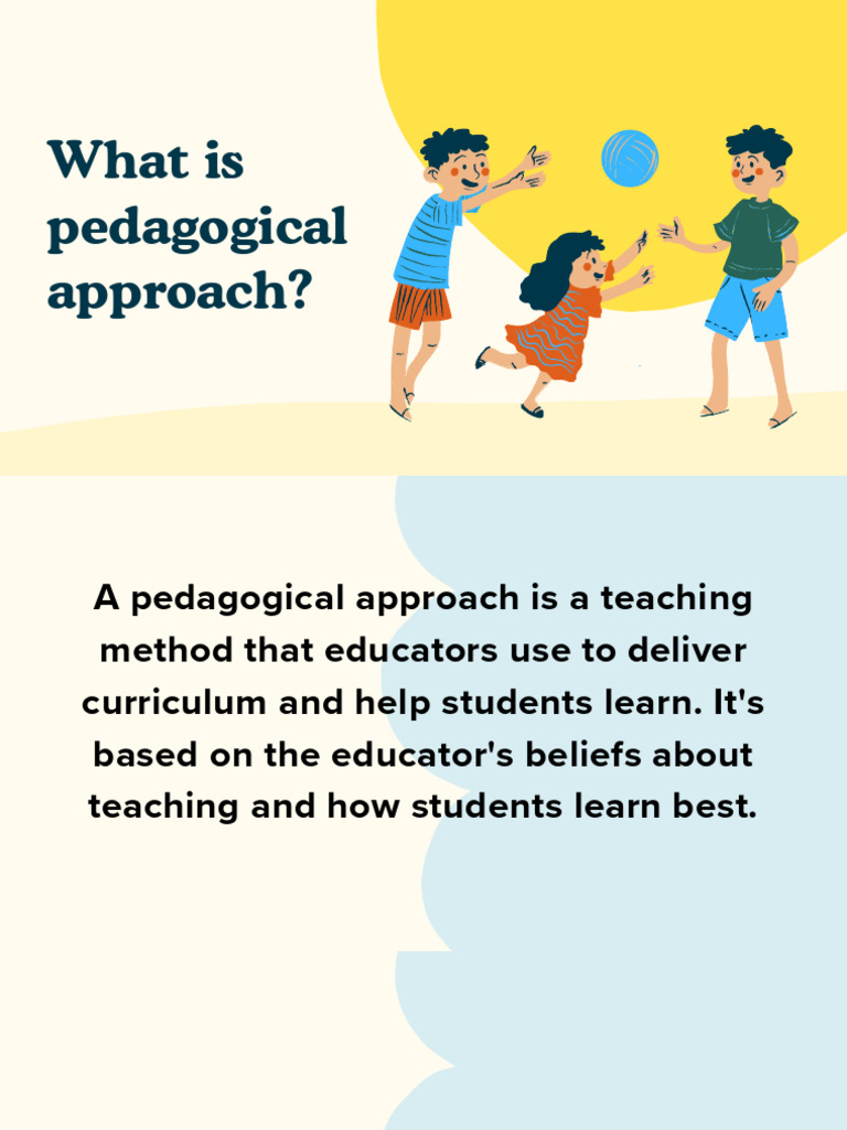 Lesson Plan Presentation in Yellow and Blue Clean Illustrative Style ...