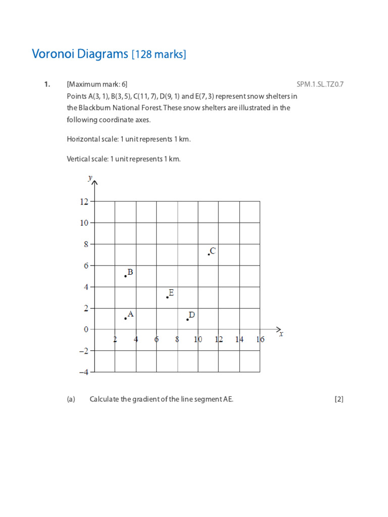 Voronoi Diagrams Mega Revision | PDF | Perpendicular | Area