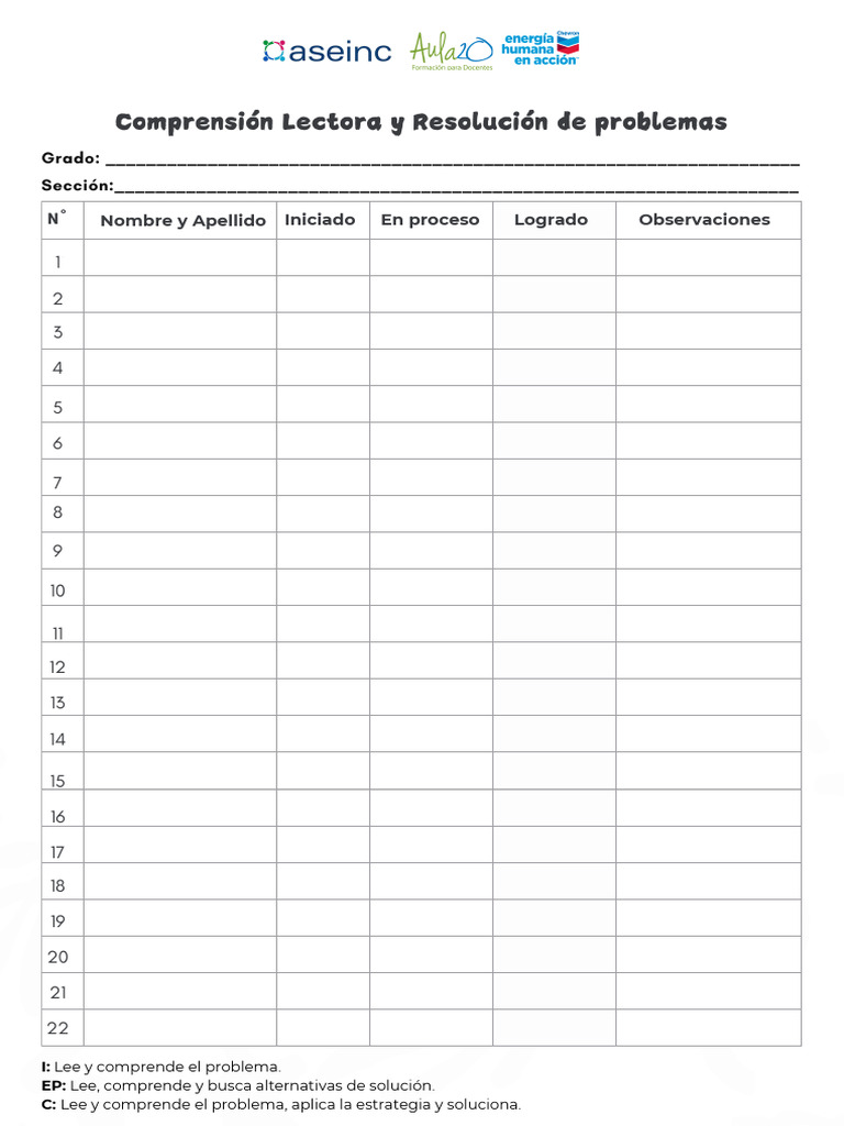 Registro de Avance | PDF