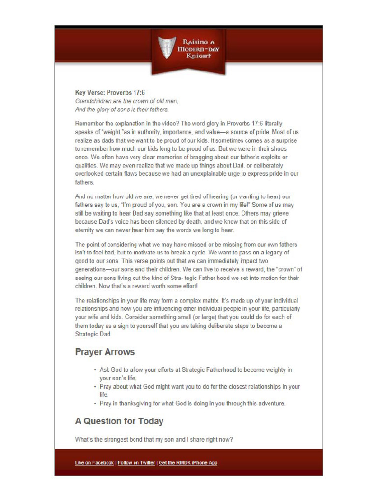 RMDK Devotional Day 3 | PDF