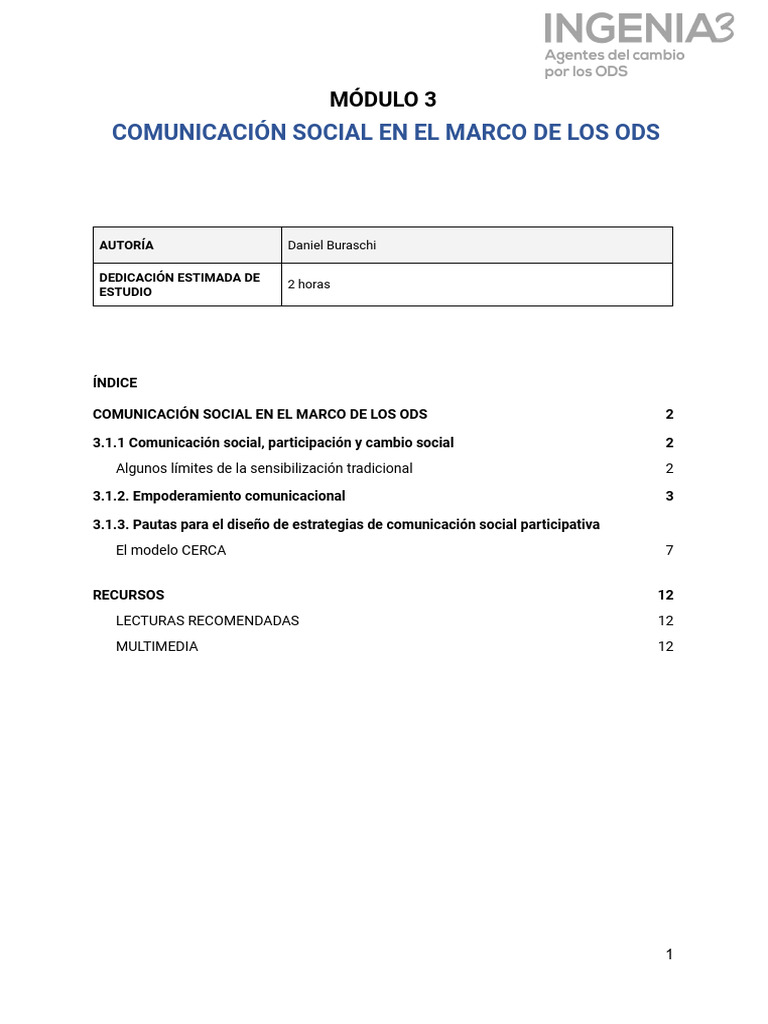 MÃ Dulo 3 | PDF | Empoderamiento | Comunicación