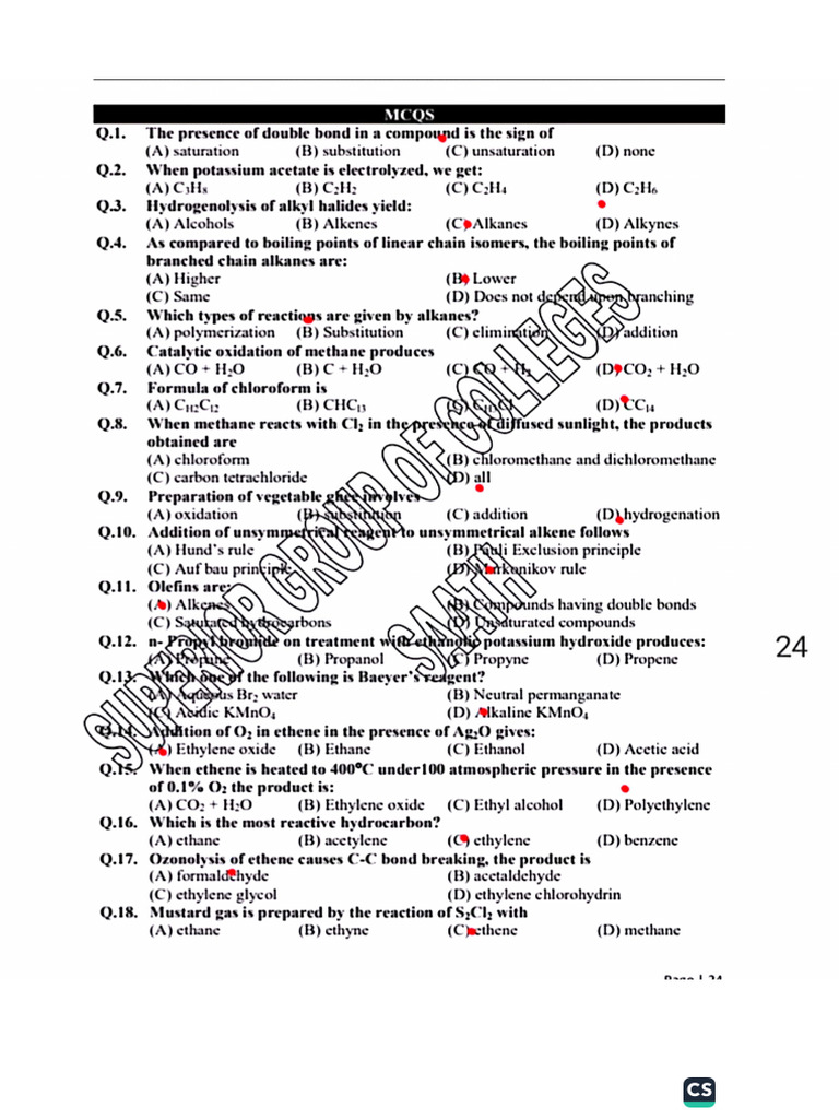 Chapter 8 (Second Year) | PDF