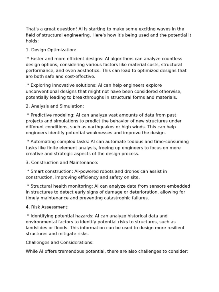 AI Tools Transforming Structural Engineering | PDF | Artificial ...