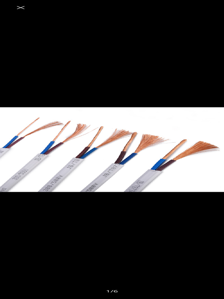 5 Meters Electrical Wire Copper RVVB Sheathed Wire and Cable Line 2 Core 0.50.7511.52.546 MM ...