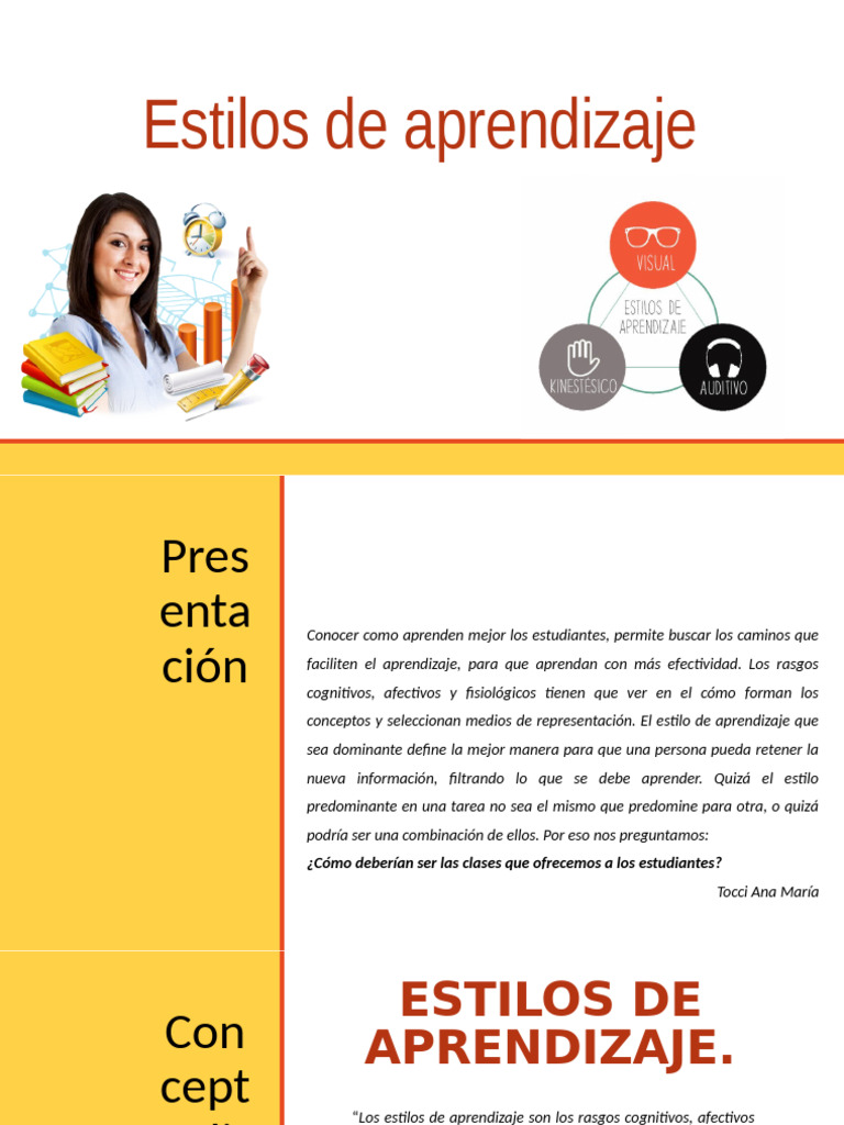 Modelo Vak | PDF | Aprendizaje | Aprendiendo estilos