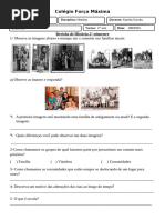 Prova História e Geografia 3° Ano | PDF