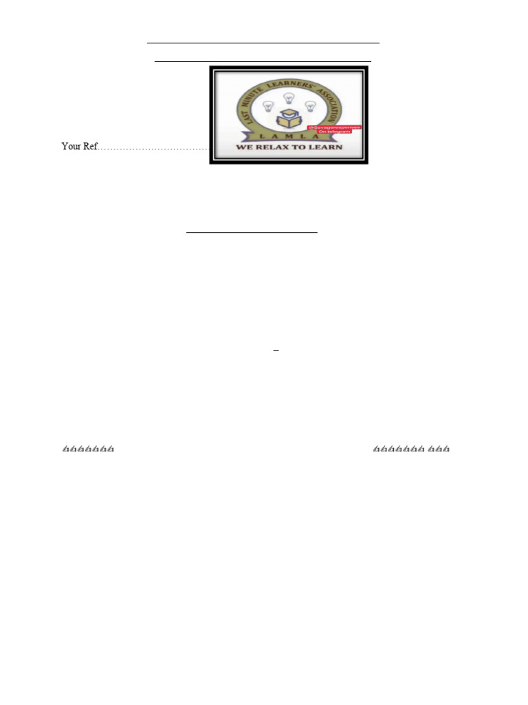 LAMLA | PDF