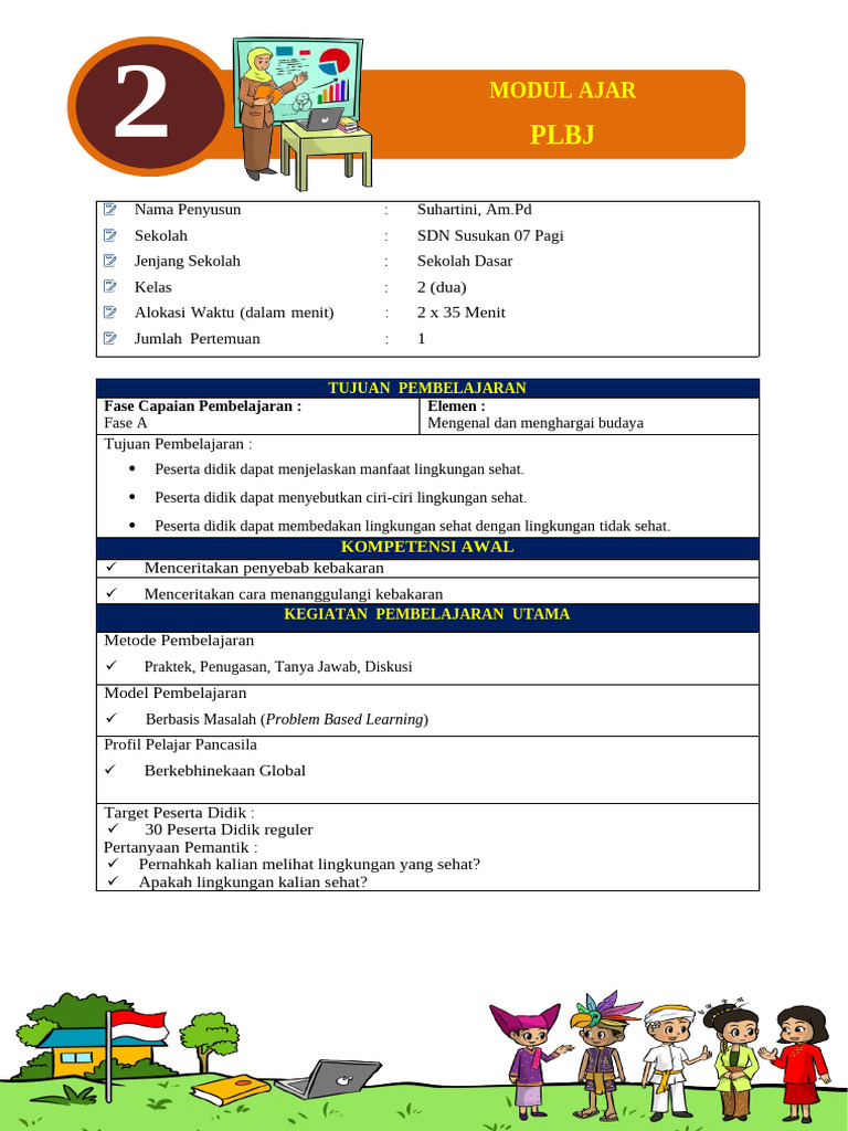 Modul Ajar Plbj Pdf