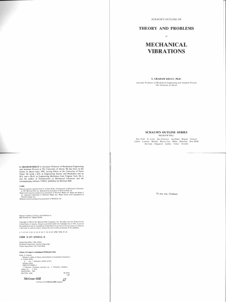 Pages From Kelly Theory and Problems of Mechanical Vibrations (1996) | PDF