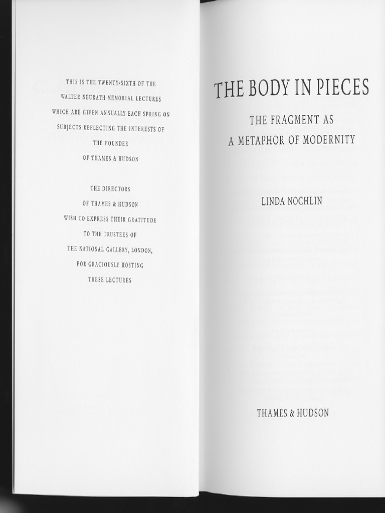 Nochlin Body in Pieces | PDF