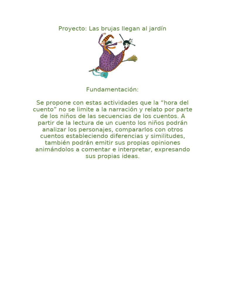 Actividades educativas sobre brujas | PDF | Escritura | Aprendizaje