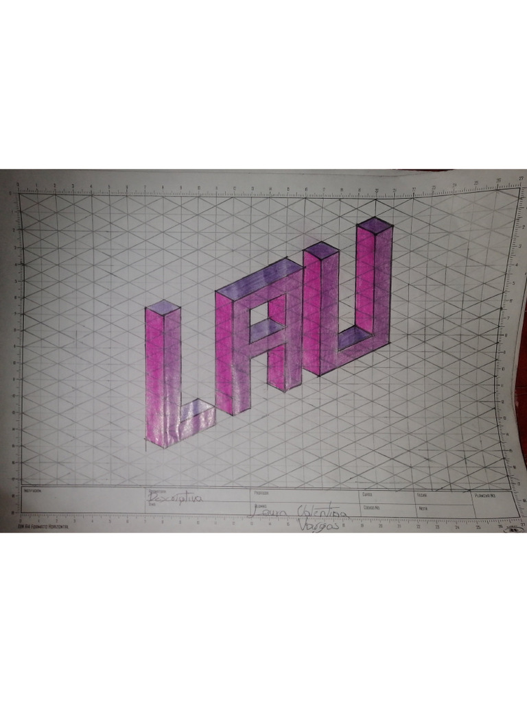 Proyecto Profundizacion Dibujo y Malla Isometrica 335N 1B Mom 1 Virtual ...