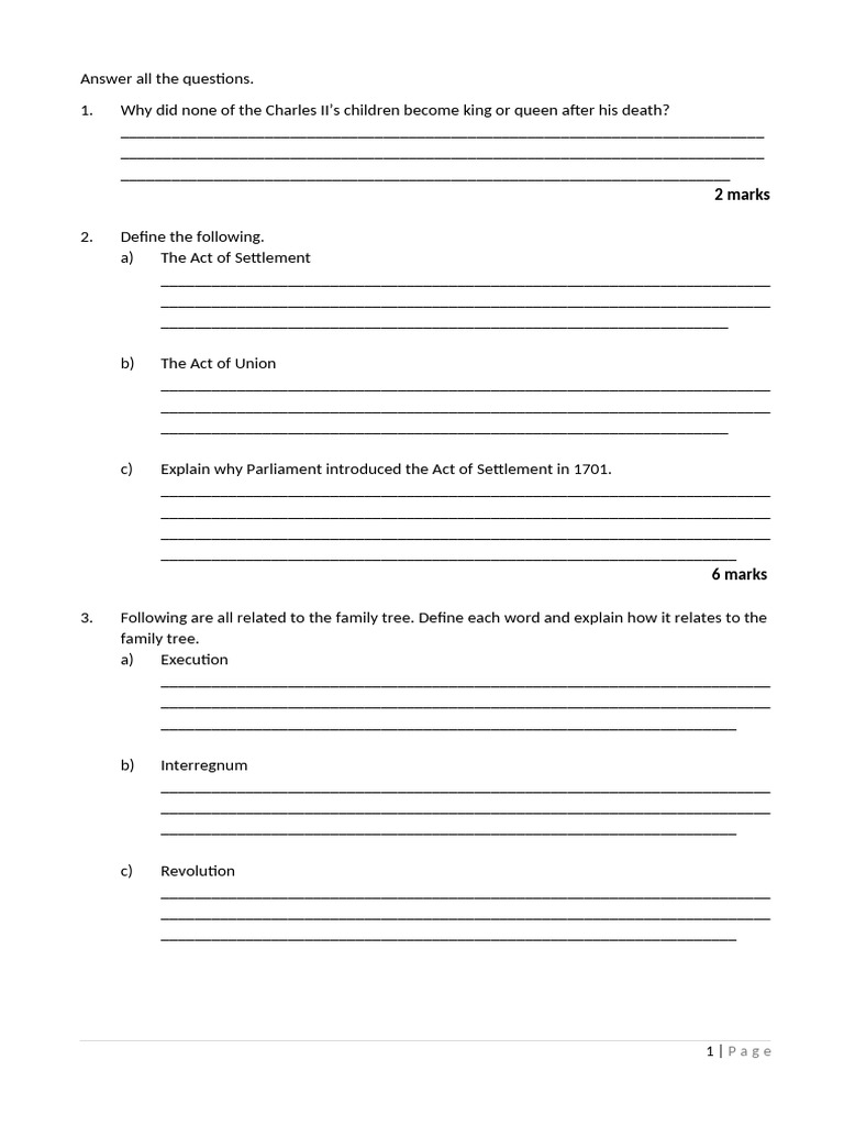History Year 8 Assessment | PDF | Public Health