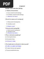 Paediatric History OSCE Checklist Geeky Medics | PDF | Caregiver ...